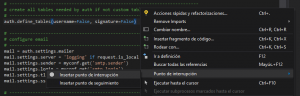 Desarrollar y depurar con web2py en Visual Studio - Recursos Python