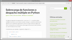 Navegador web simple con Qt 5/6 (PyQt/PySide) - Recursos Python