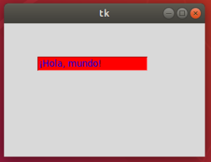Caja de texto (Entry) en Tcl/Tk (tkinter) - Recursos Python